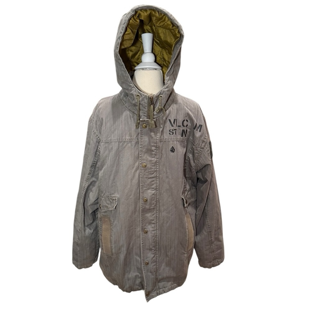 Volcom Scout Parka Jacket Military Style Chore Coat Y… - Gem